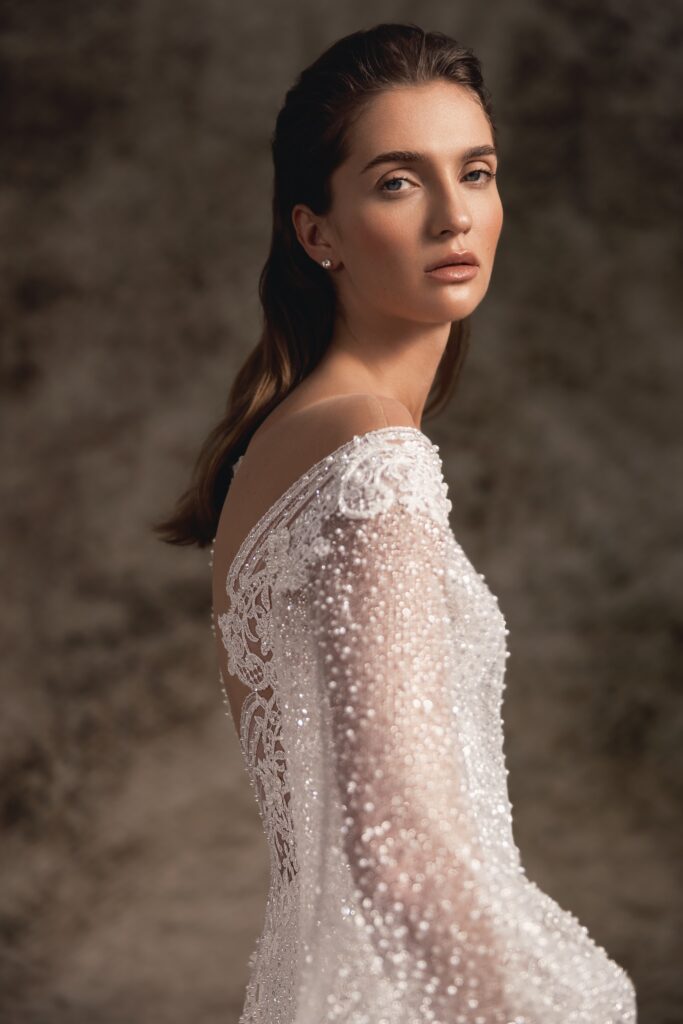 Closed wedding dress «Natella» | WONA